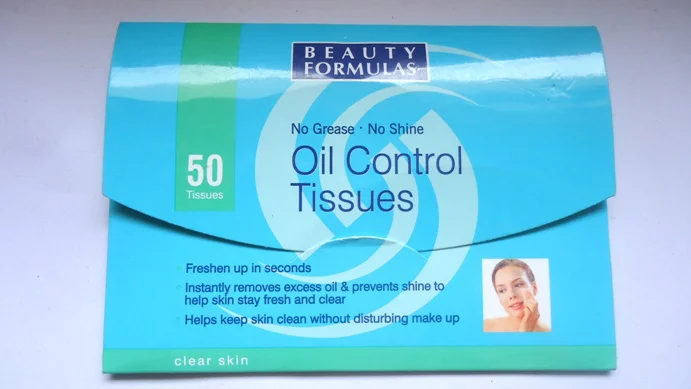 BEAUTY FORMULAS OIL CONTROL TISSUES X 50 – GoMed