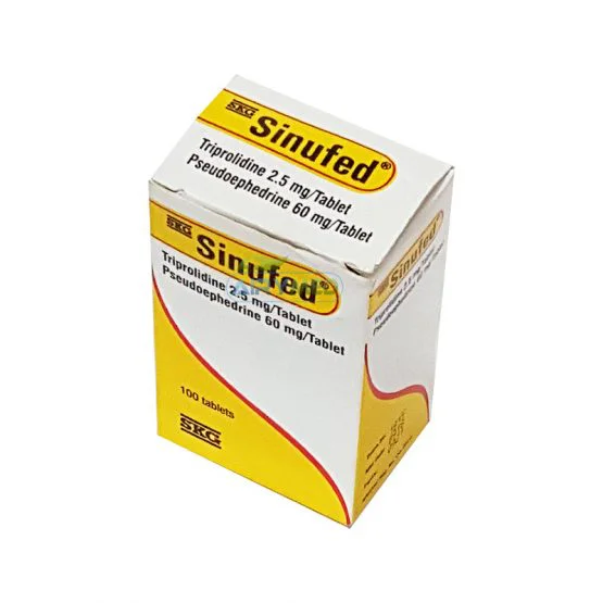 SINUFED TAB X100(BLISTER EACH ) – GoMed