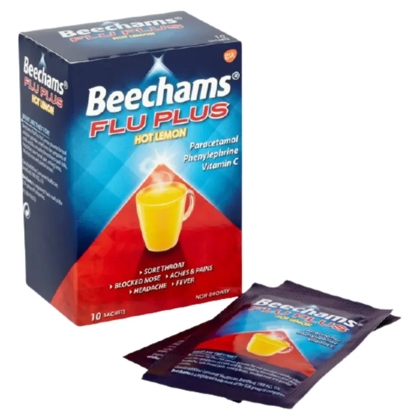 BEECHAMS FLU PLUS(HOT LEMON) – GoMed