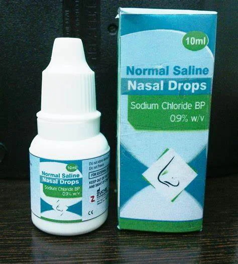 NORMAL SALINE NASAL DROPS 10ML – GoMed