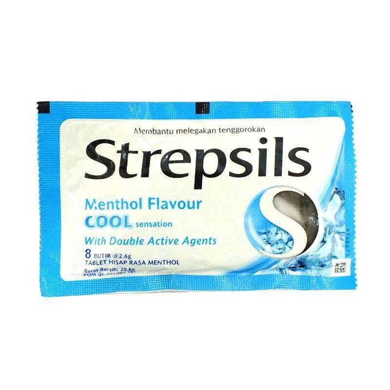 STREPSILS MENTHOL SACHET – GoMed