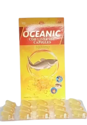 OCEANIC COD LIVER OIL 1000MG – GoMed